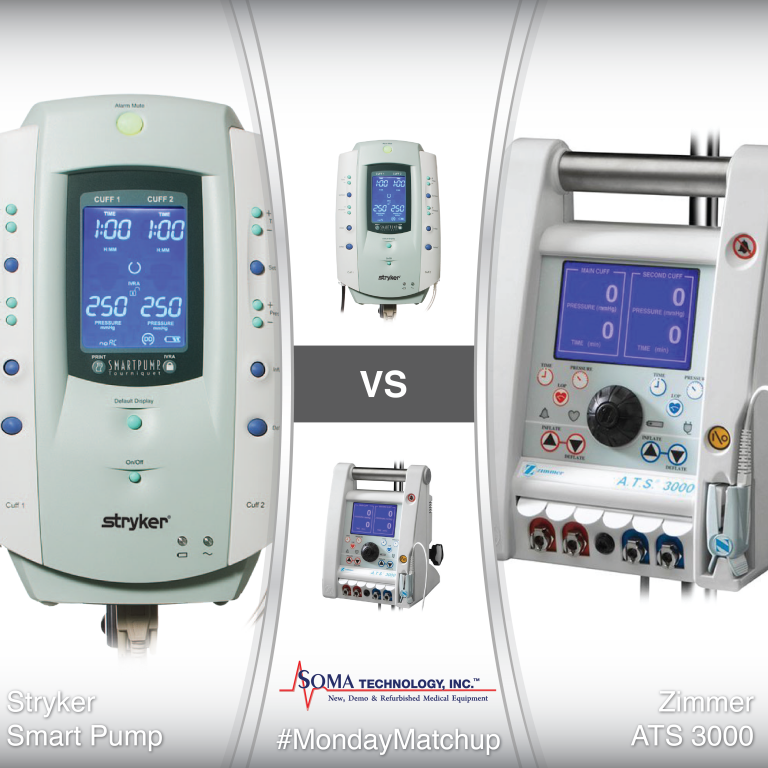 Monday Matchup - Stryker Smart Pump VS Zimmer ATS 3000