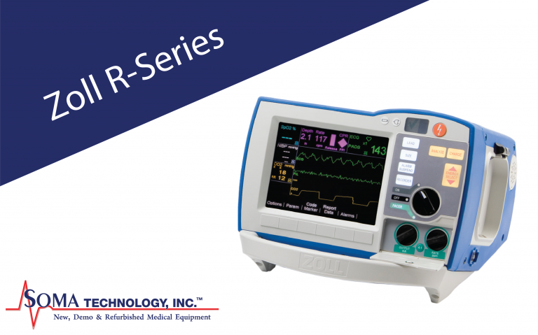 Zoll R-Series Defibrillator - Available with Pacing, End-Tidal CO2 and ...