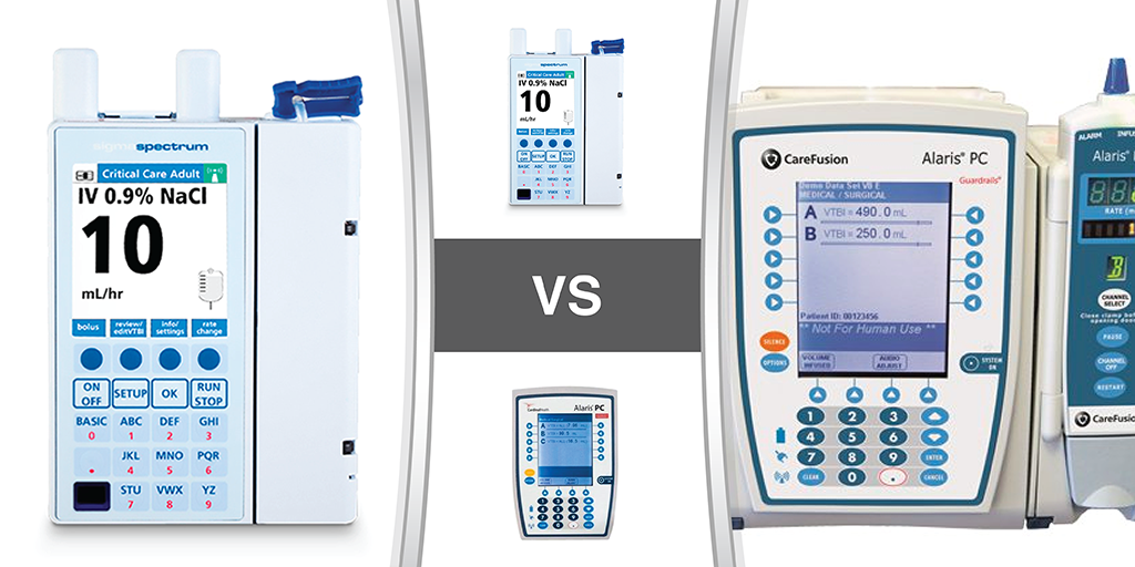 Baxter Sigma Spectrum VS BD CareFusion Alaris PC Unit 8015
