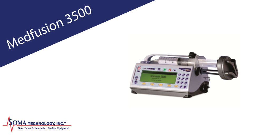 Medfusion 3500 Syringe Pump Featuring Programmable Dose Limits