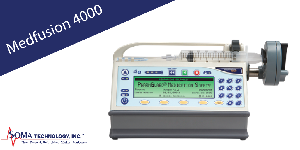 Medfusion 4000 Infusion Pump Featuring Next Generation Advancement