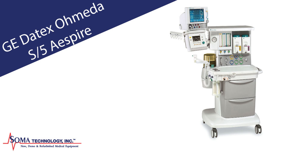 GE Datex-Ohmeda S/5 Aespire Anesthesia Machine