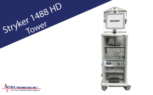 Stryker 1488 HD Endoscopy Tower - Full Size Visualization System