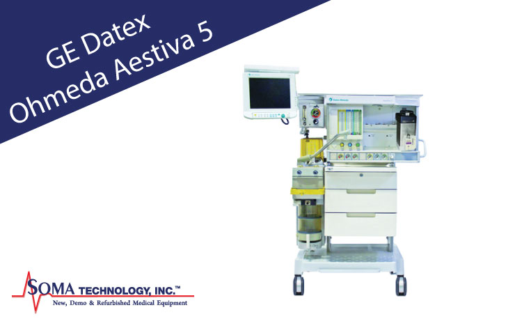 GE Datex Ohmeda Aestiva 5 Anesthesia Machine
