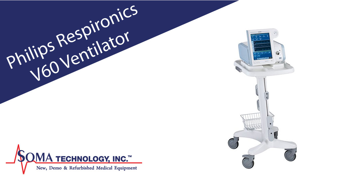 Philips Respironics V60 Ventilator With Waveform Interpretation
