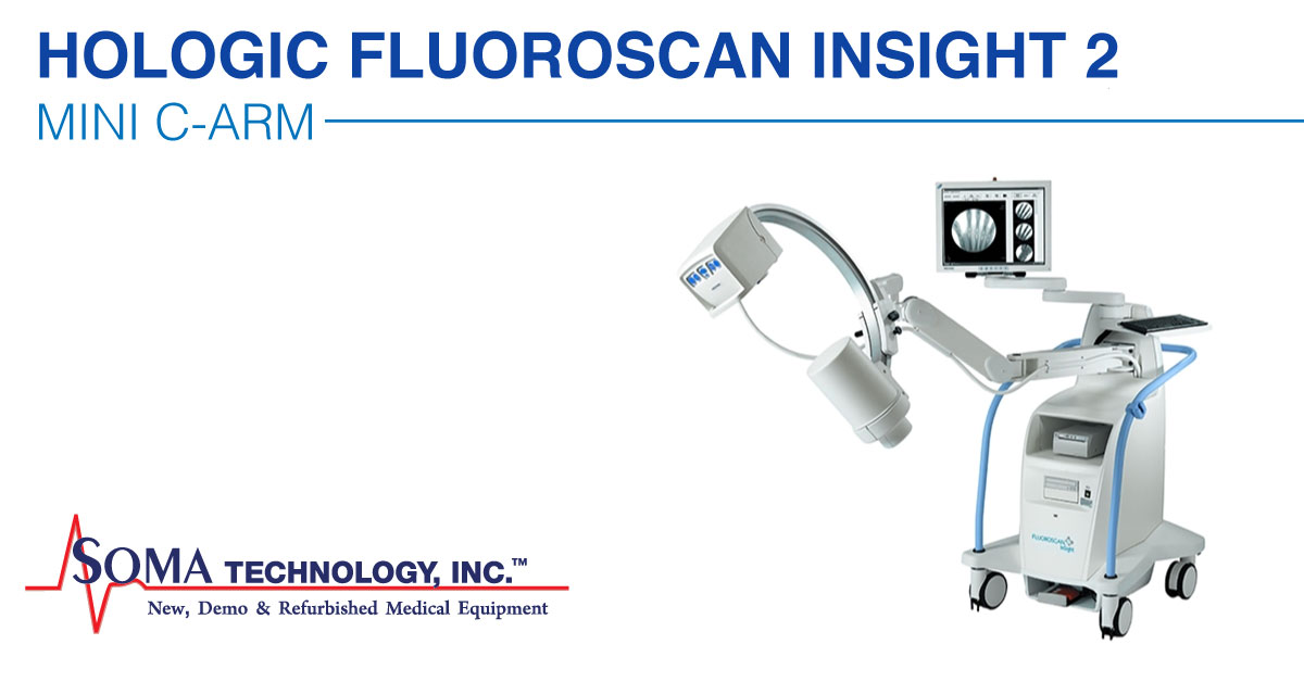 Hologic Fluoroscan Insight 2 Mini C-Arm For Orthopedics
