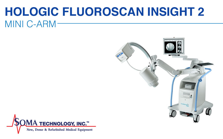 Hologic Fluoroscan Insight 2 Mini C-Arm For Orthopedics