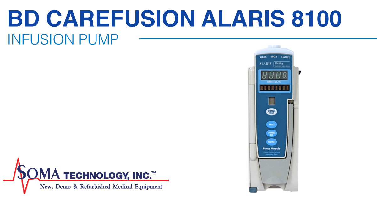 BD CareFusion Alaris 8100 Pump Module Featuring Gravity Infusion