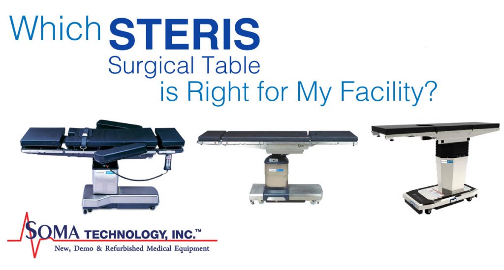 Which Steris Surgical Table is Right for My Facility?
