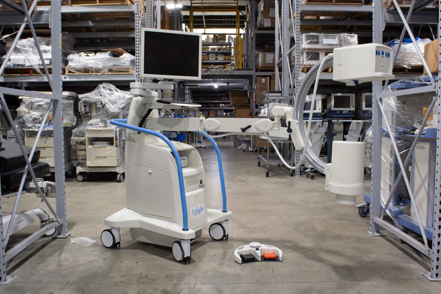 Hologic Insight II VS Orthoscan FD Pulse Mini C-Arm