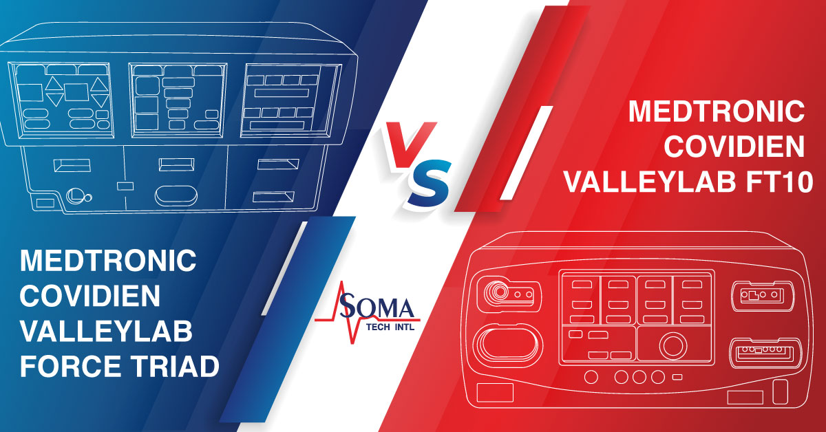 Electrosurgical Unit: Covidien Force Triad VS Covidien Valleylab FT10