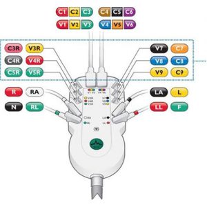 16 Lead Patient Interface Module TC50 TC70 - Electrocardiografos ...