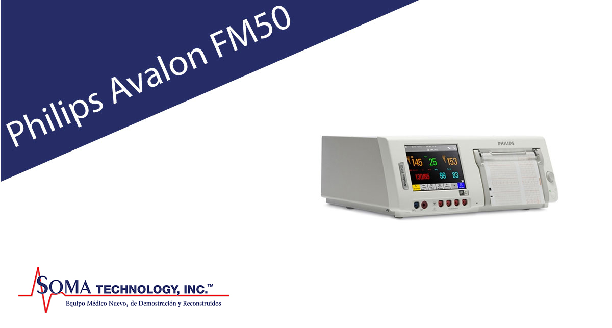 Monitor fetal Philips Avalon FM50 M2705a