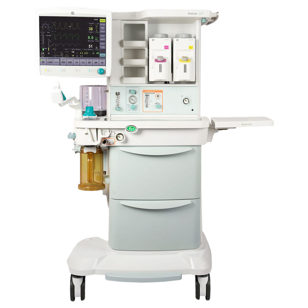 GE Avance CS2 Anesthesia Machine