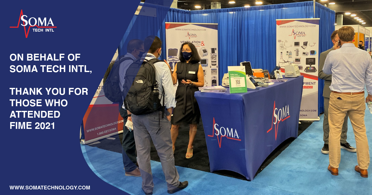 FIME 2021: Soma Tech Intl At The Annual Medical Expo In Miami