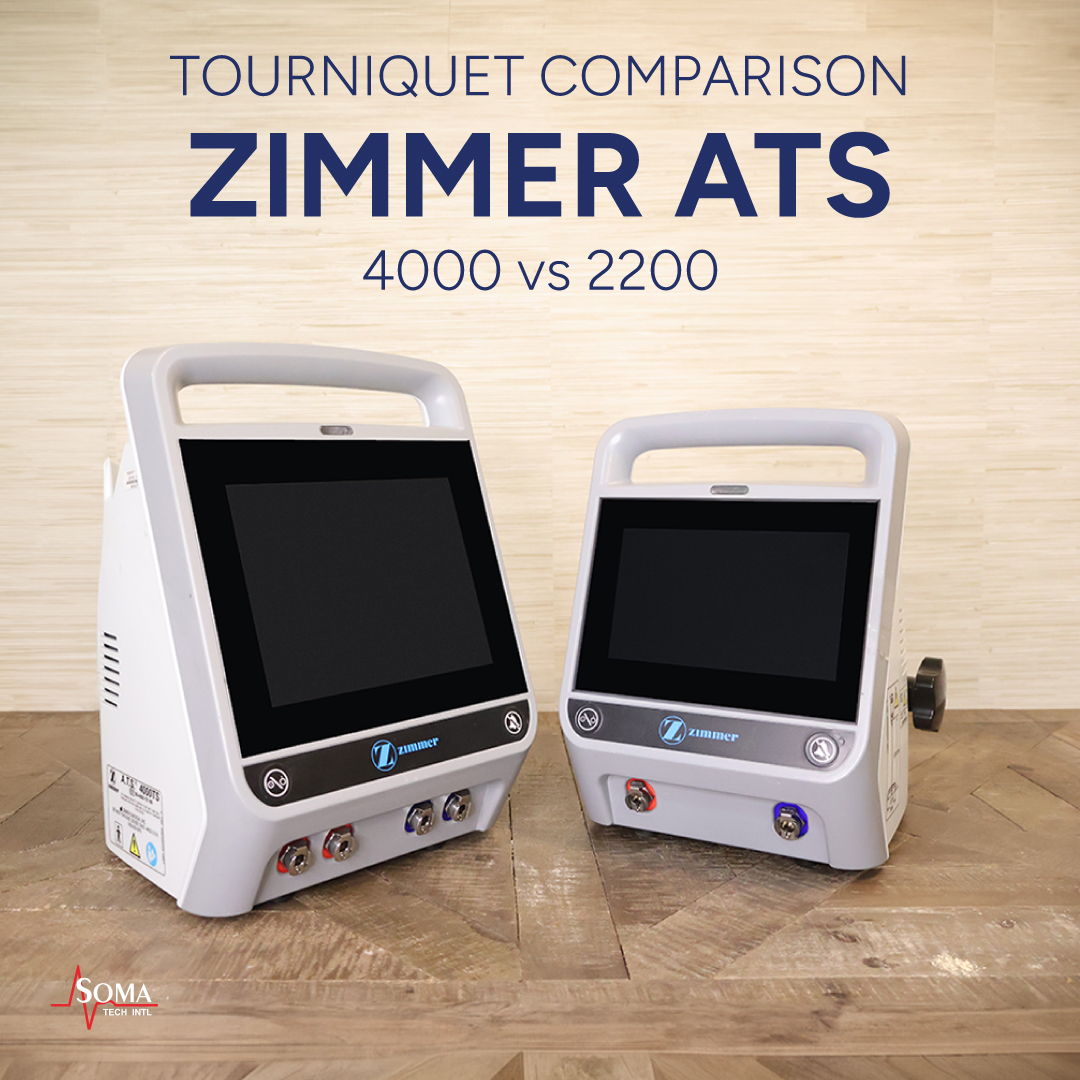 Tourniquet Comparison: Zimmer ATS 4000 vs 2200 - New, Demo and ...