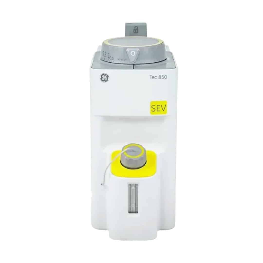 GE Tec 850 Sevoflurane - Anesthesia Vaporizers